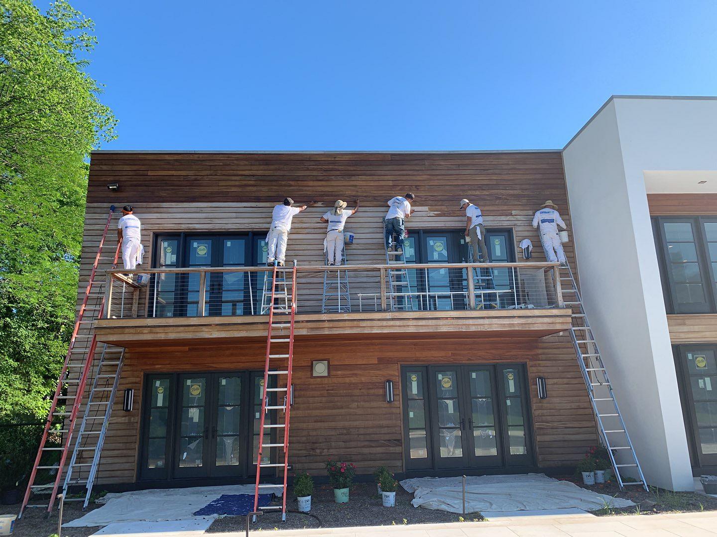 Exterior Painting Before and After Gallery - C.E.T. Painting