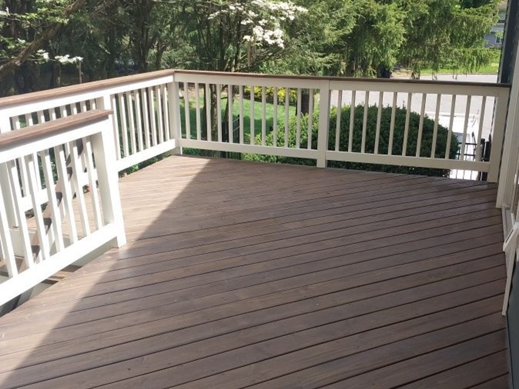 Deck Refinishing Before and After Gallery - C.E.T. Painting